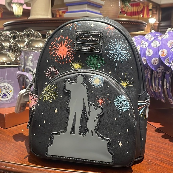 Loungefly | Bags | Disney 0 Walt Mickey Partners Light Up Grand Finale ...